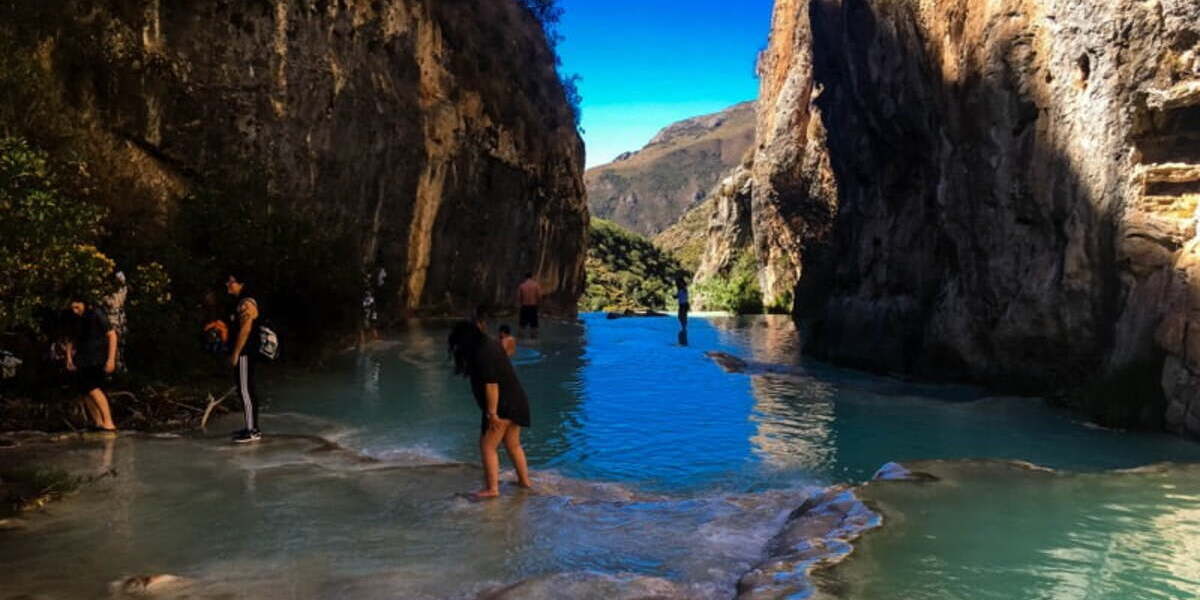 The Natural Pools of Millpu in Ayacucho - Cusco Native